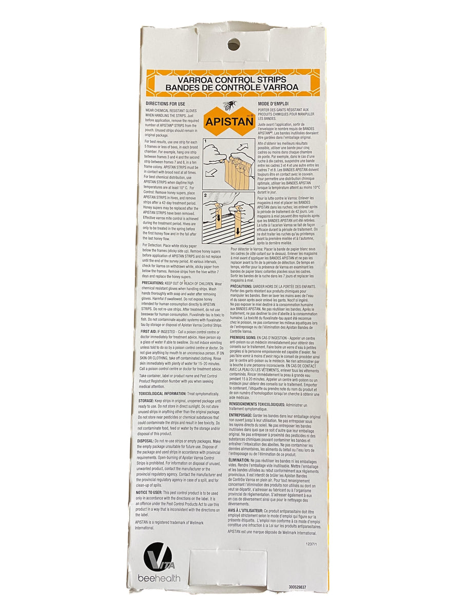 Treatment - Apistan – BC Bee Supply