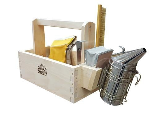 Beekeepers Tool Box - Wood Caddy – BC Bee Supply