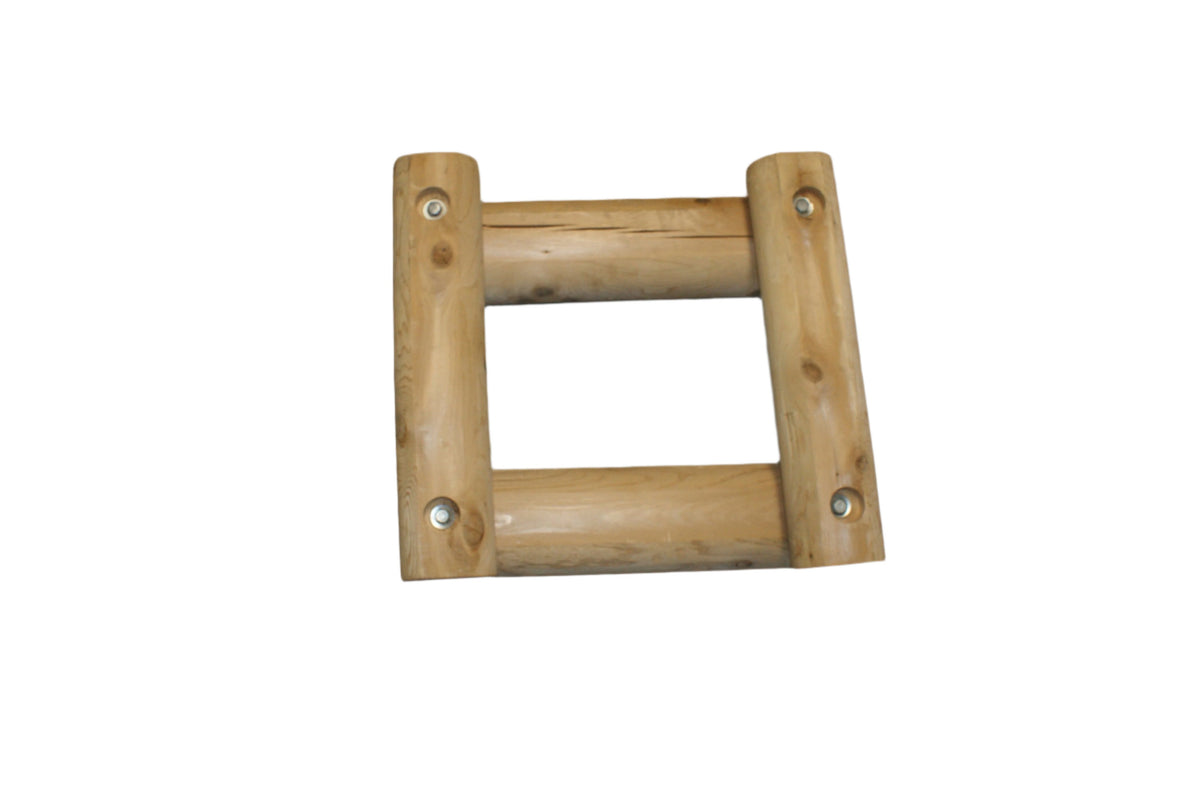Cedar Log Hive Stand – BC Bee Supply